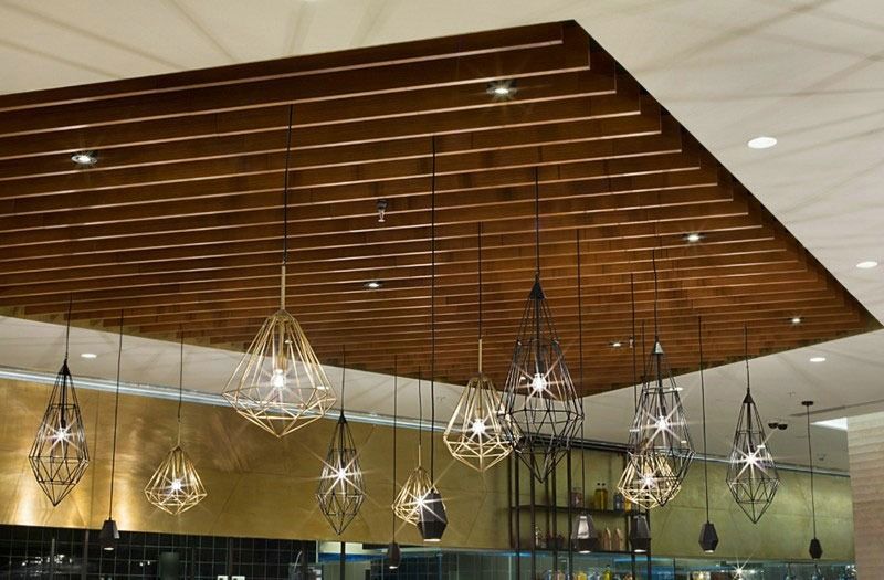Grill ceiling | Sepia Grill system | Acoustic properties